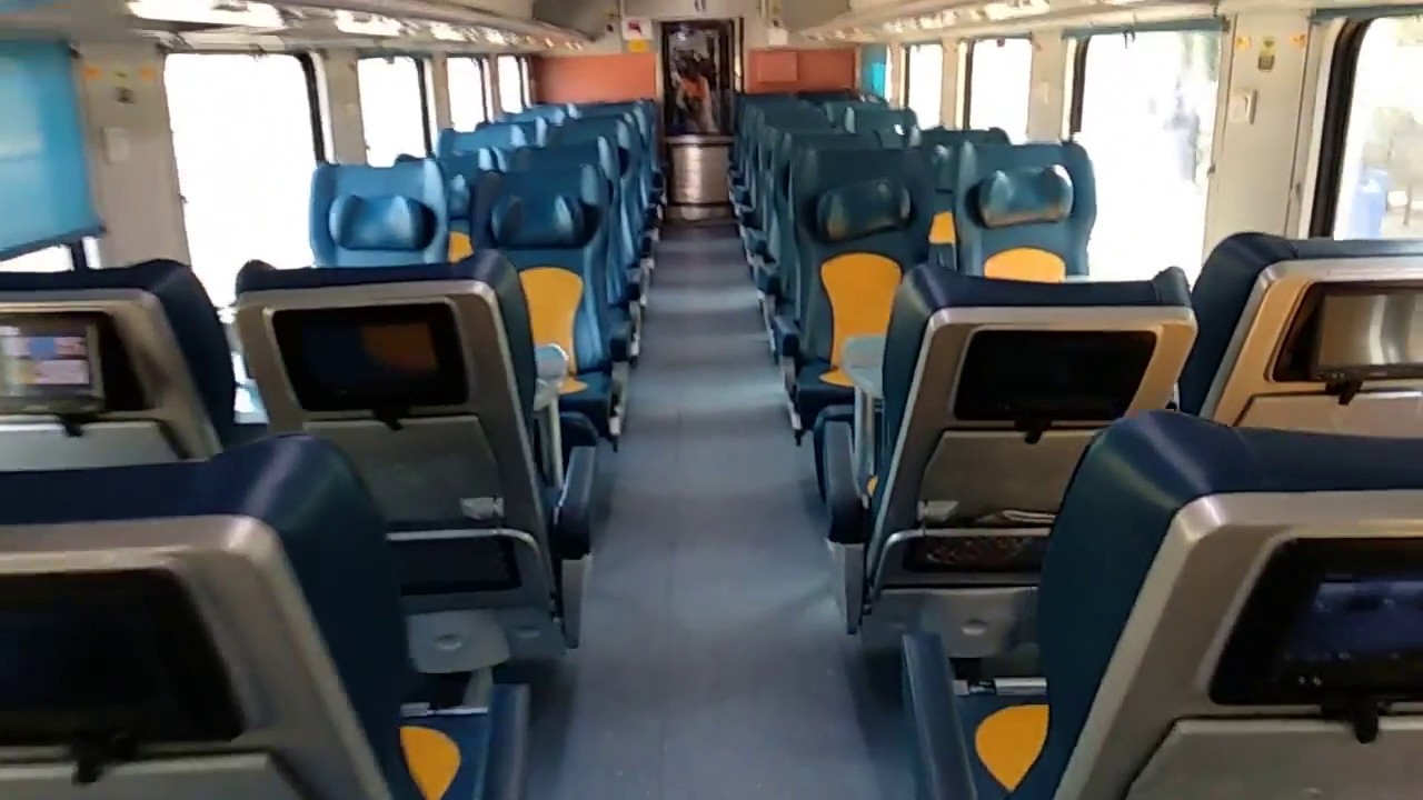 TEJAS EXPRESS Mumbai - Goa, BEST INTERIORS, Executive Coach, Travelling ...