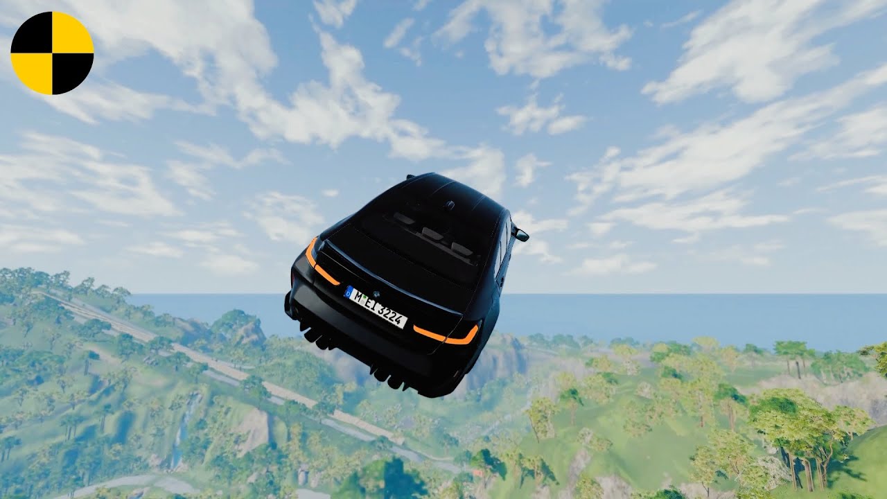 High Speed Cars Jump Test | BeamNG Drive #1 - YouTube