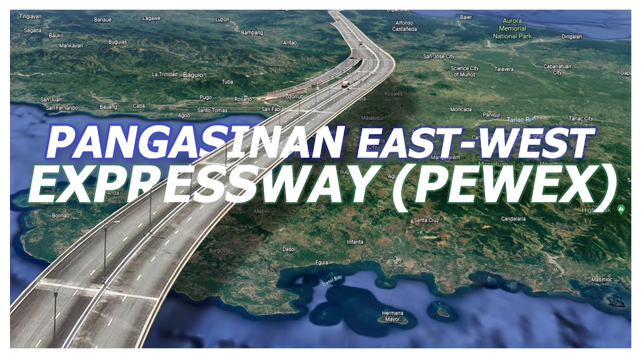 Pangasinan East-West Expressway (PEWEx) - YouTube