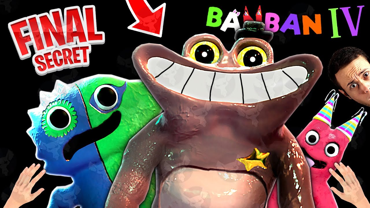 GARTEN of BANBAN 4! FINAL SECRET! Jocul OFICIAL FULL! - YouTube