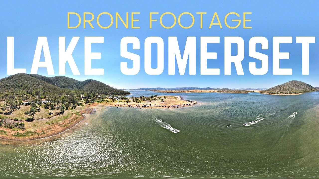 Somerset Dam, The Spit QLD | Mavic Air 2 Drone Footage - Lake Somerset ...