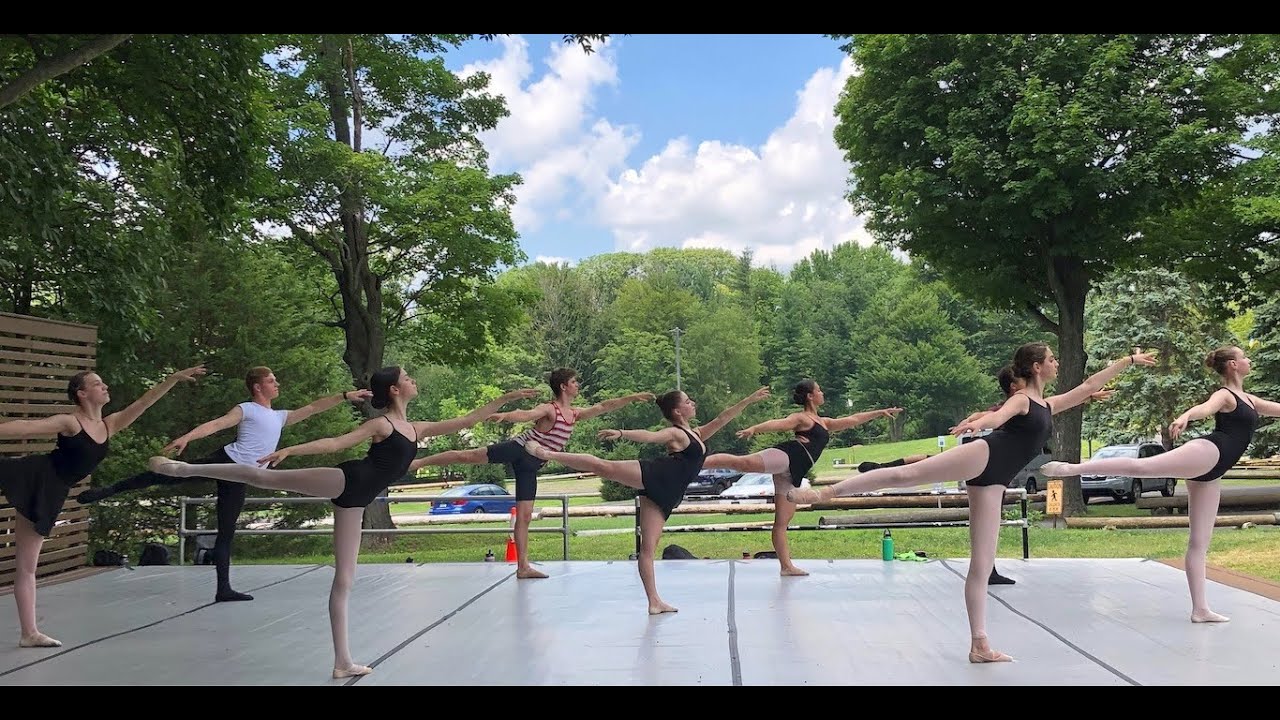 Metropolitan Ballet's Outdoor Summer Intensive 2020 - YouTube