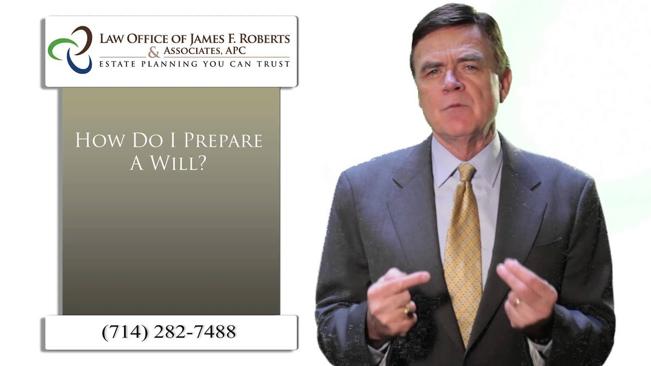 How Do I Prepare A WIll YouTube how-do-i-prepare-a-will-youtube
