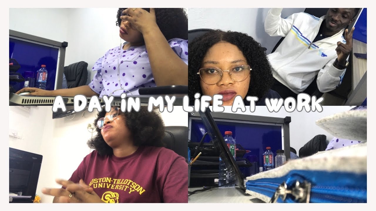 A Day in my life at Work - YouTube