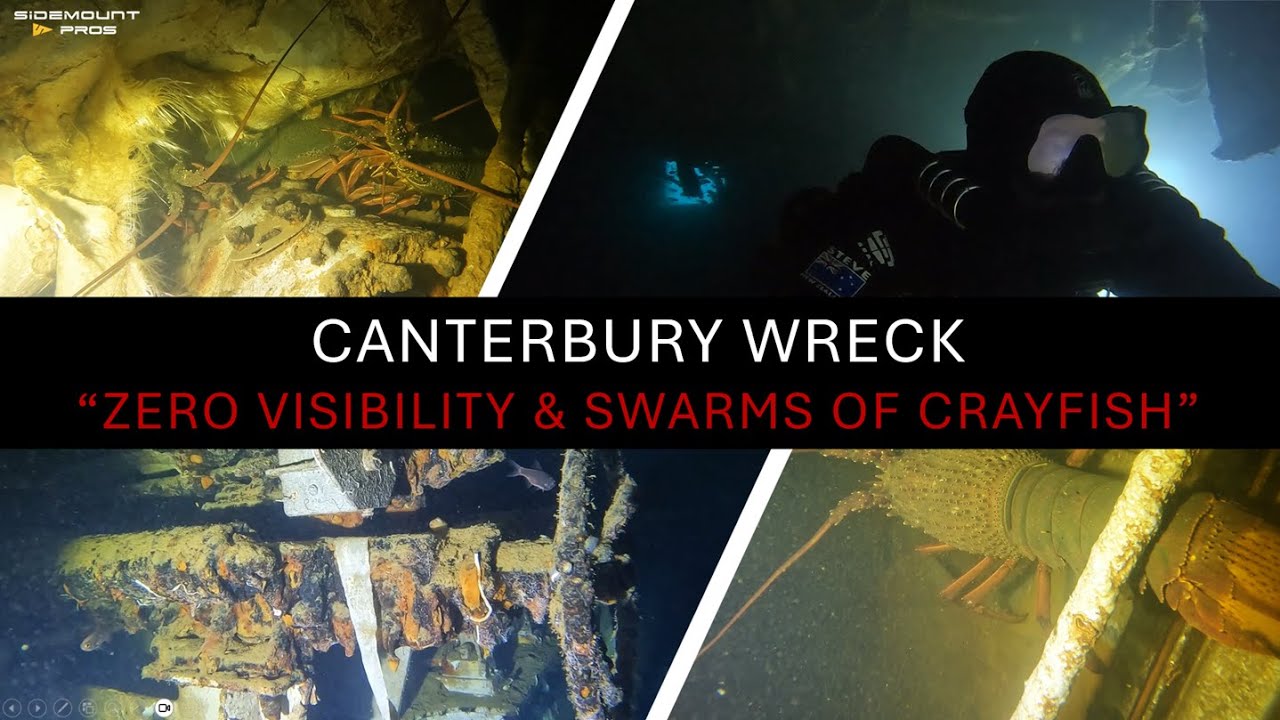 Advanced Wreck Diving Canterbury Wreck - "Zero Visibility & Swarms of ...