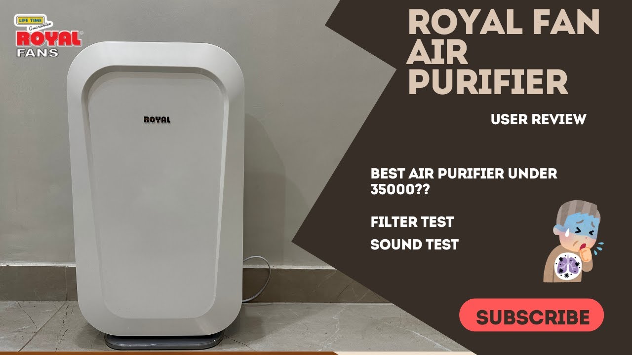 Royal Air Purifier Review | SMOG Solution | Filter Test | Best under ...