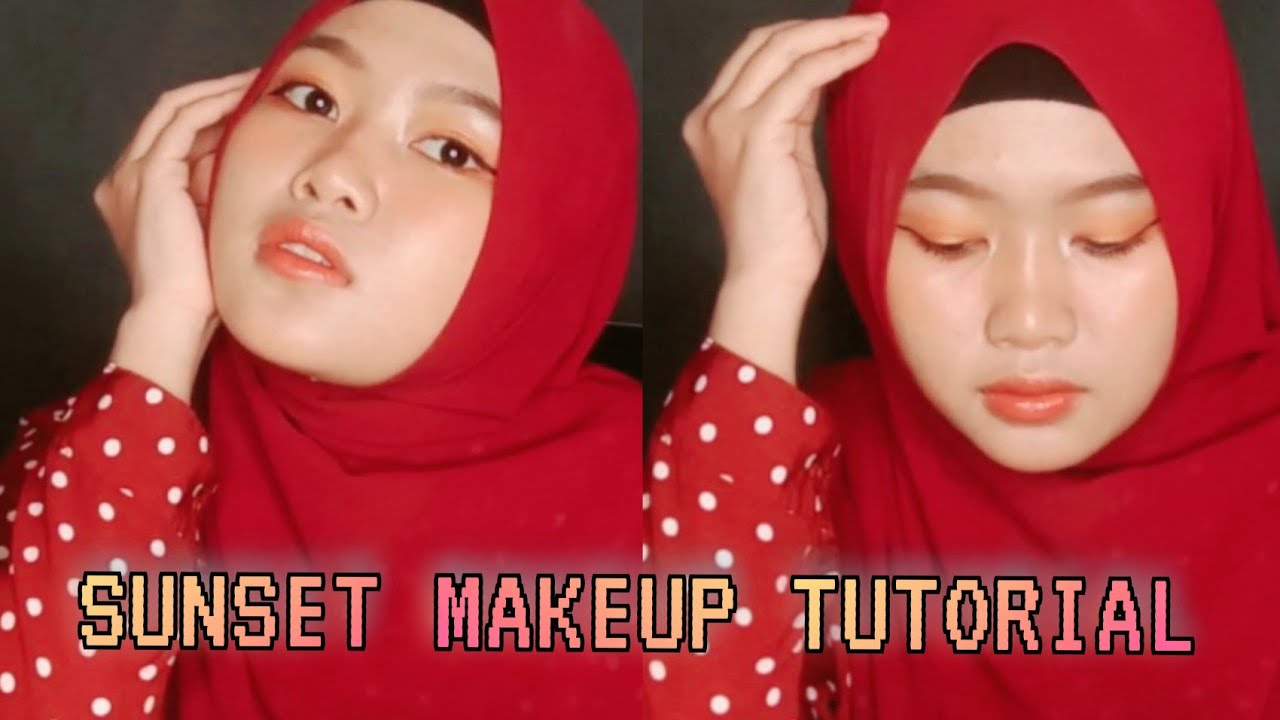 SUNSET MAKE UP TUTORIAL - YouTube