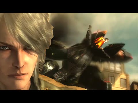 [4K] Raiden VS. Metal Gear Ray Status Template | MGR:R - YouTube