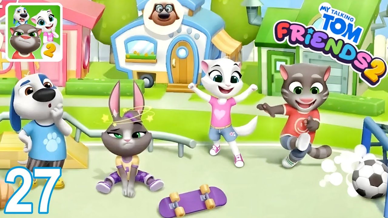 My Talking Tom Friends 2 android/iOS Gameplay Walkthrough Part 27 ...