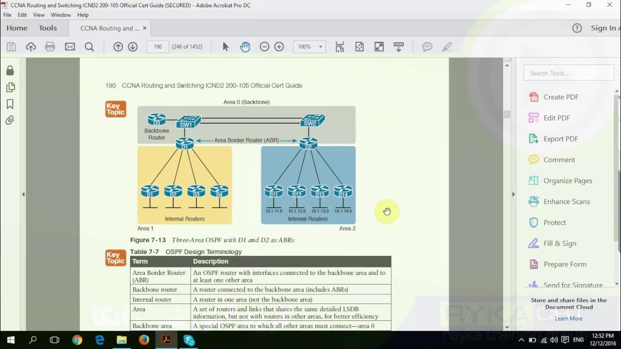 CCNA R&S 200-125_20.2. OSPF Area Concept - YouTube