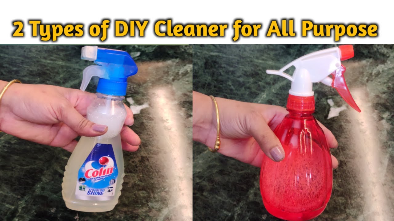 Very Effective DIY Cleaner For Kitchen & Furniture | 2 Types of DIY ...