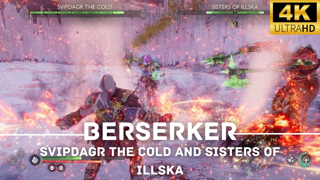 Berserker Svipdagr The Cold And The Sisters Of Illska | The Barrens ...