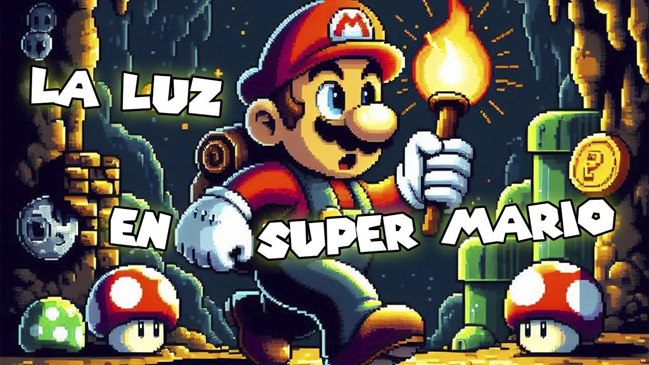 LA EVOLUCIÓN DE LA LUZ EN SUPER MARIO BROS - YouTube