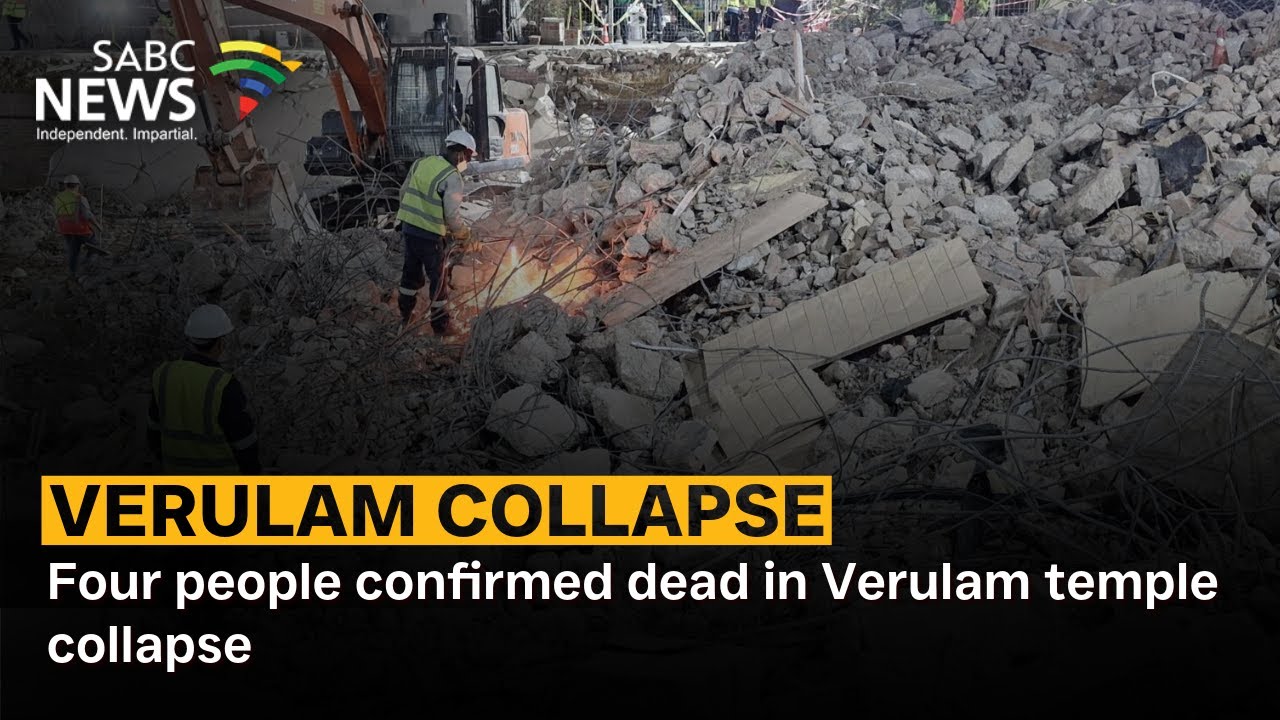 Temple Collapse | Four people confirmed dead in Verulam temple collapse ...