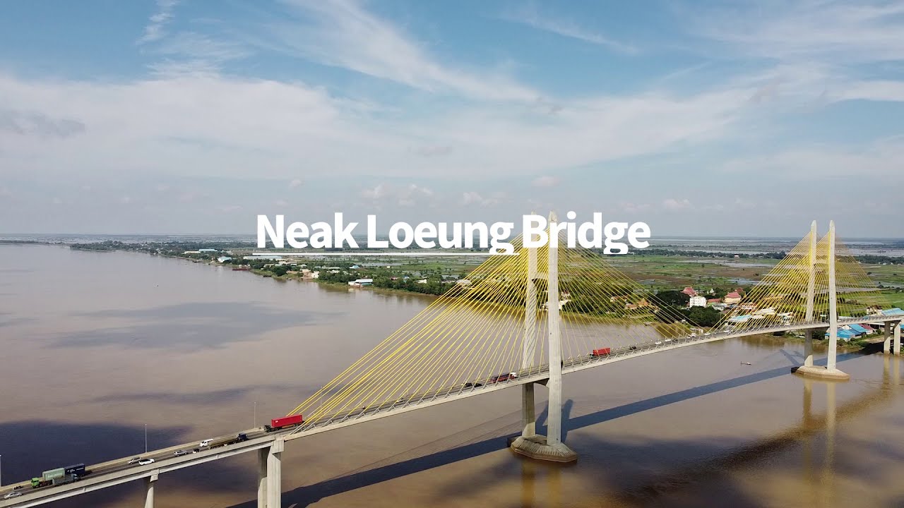 [Neak Loeung Bridge(ស្ពានត្សឹបាសា)Kandal, Cambodia] Jan, 2021 캄보디아 칸달 ...