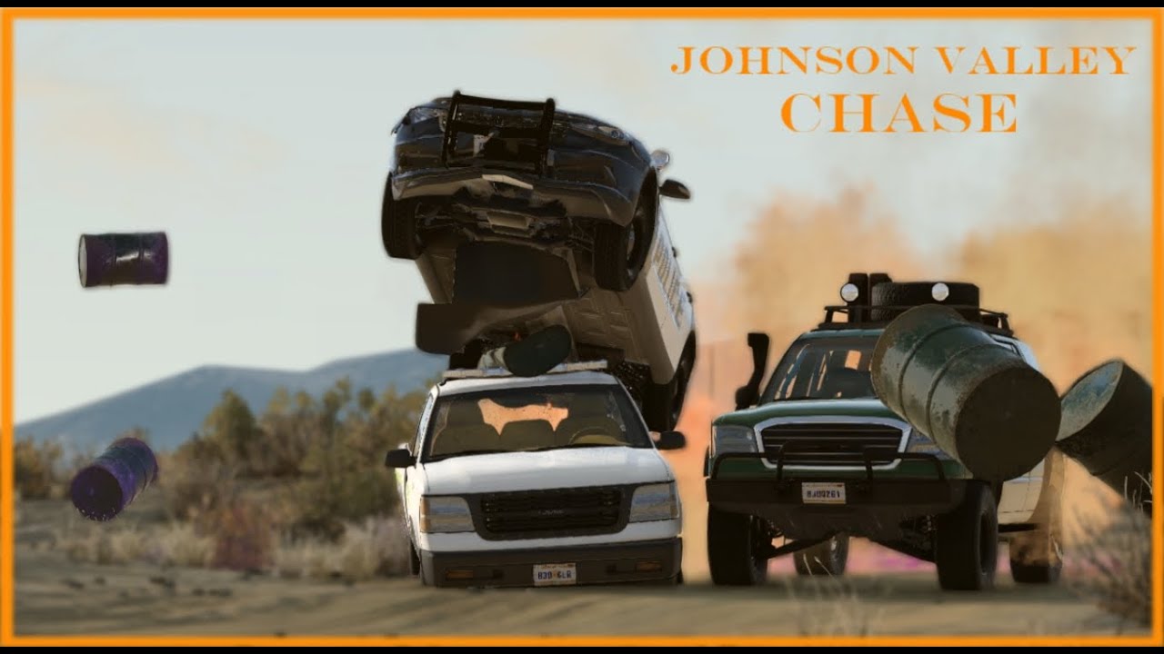 Johnson Valley Chase - BeamNG.drive short movie - YouTube