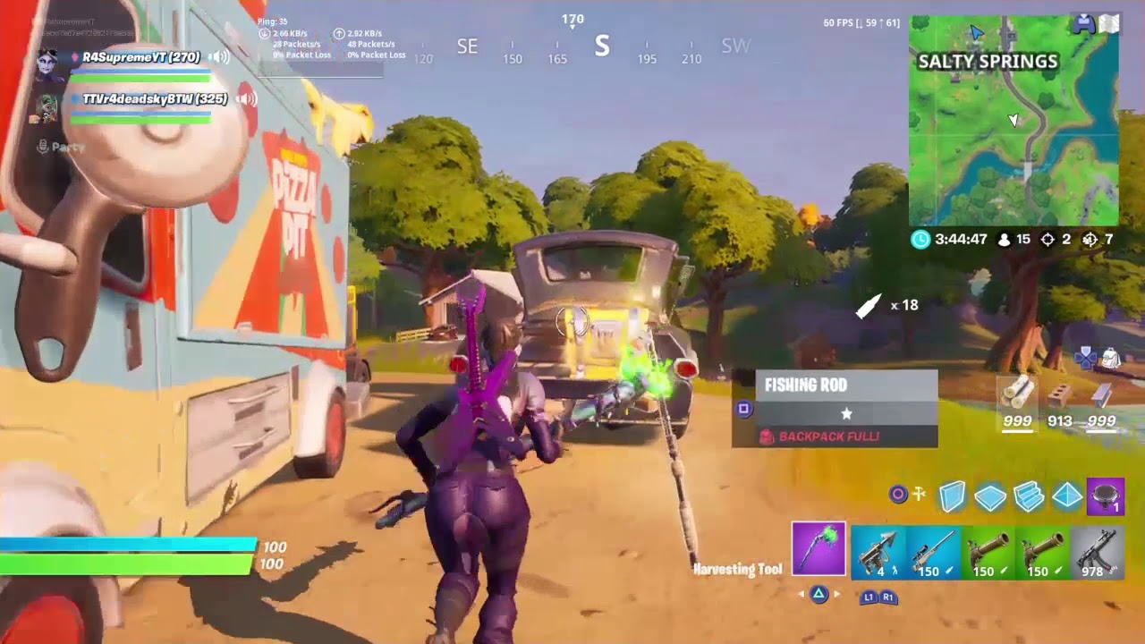 SPAWNING 100 BOTS IN FORTNITE BATTLE LAB - YouTube