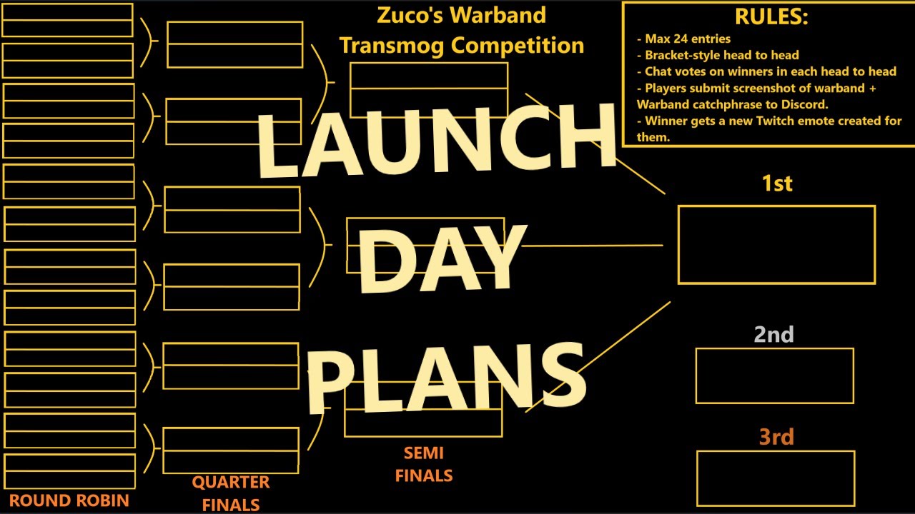 War Within Launch Day Plans! | 24 Hour Stream & Transmog Competition ...