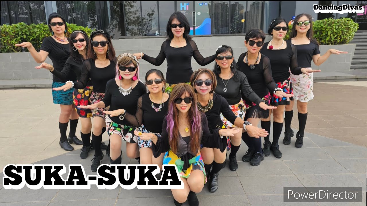 Suka-Suka - Beginner Line Dance (META btm) - YouTube