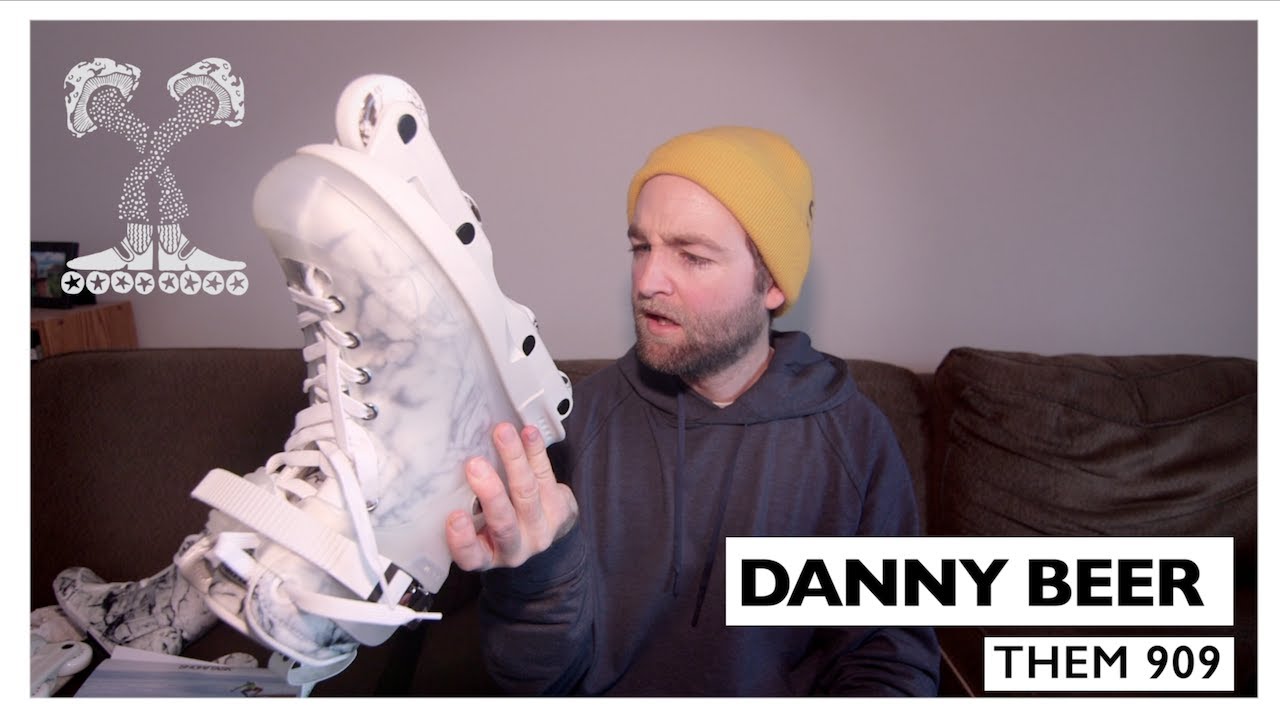 The Danny Beer THEM 909 skate - YouTube