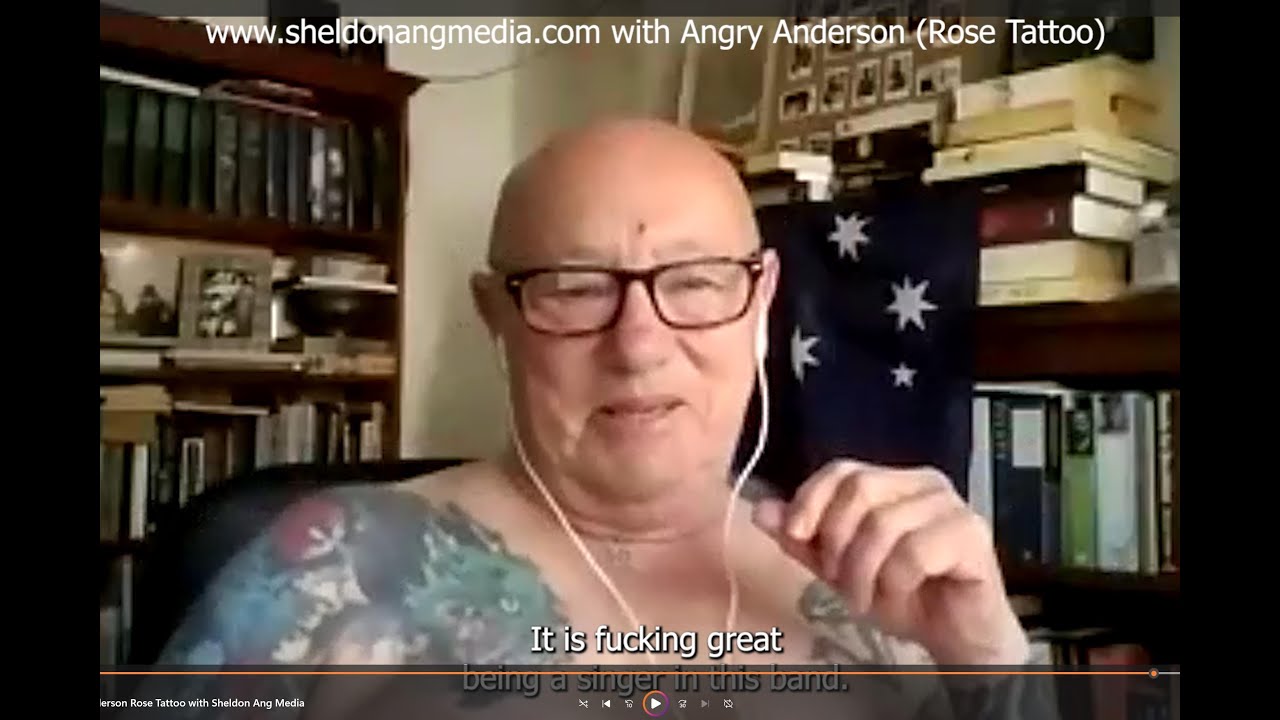 Interview Angry Anderson Rose Tattoo with Sheldon Ang Media - YouTube