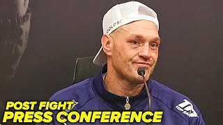 Tyson Fury Vs Oleksandr Usyk Full Post Fight Press Conference Video ...