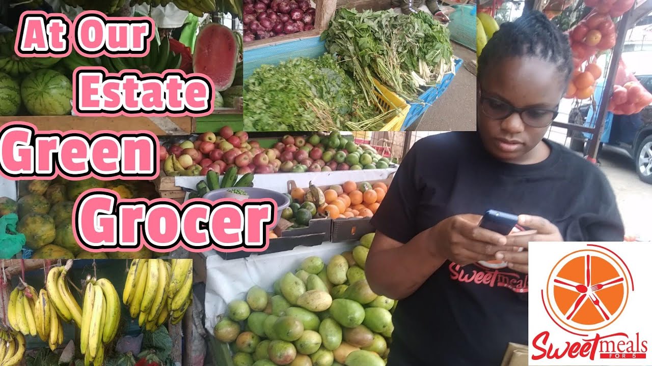 How Our Estate Green Grocer Looks Like| Buying Vegetables and fruits at ...