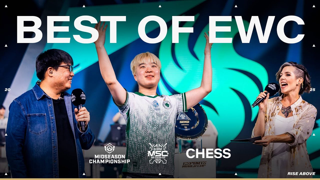 Best of EWC - Week 4 Day 3 - [OWCS MSC, MLBB MSC, Chess] - YouTube