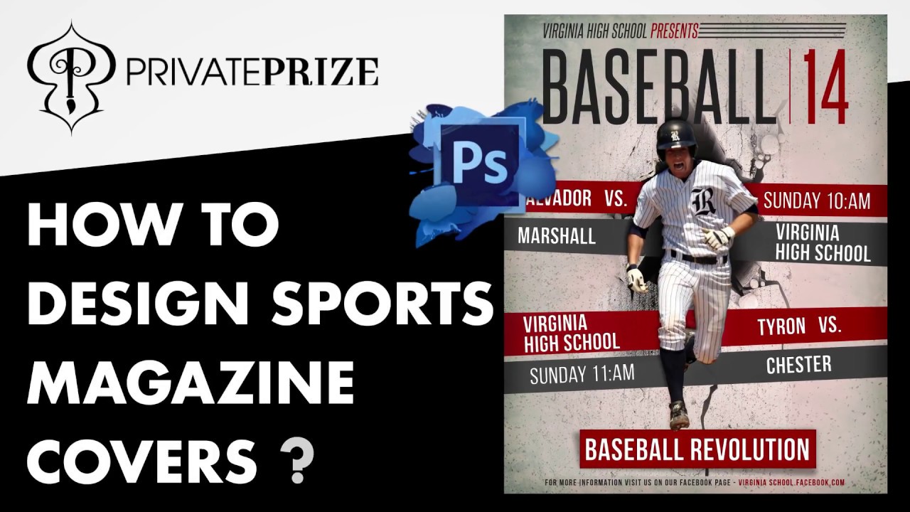 👌👌How to Design Sports Magazine Covers for Professional Photographers ...