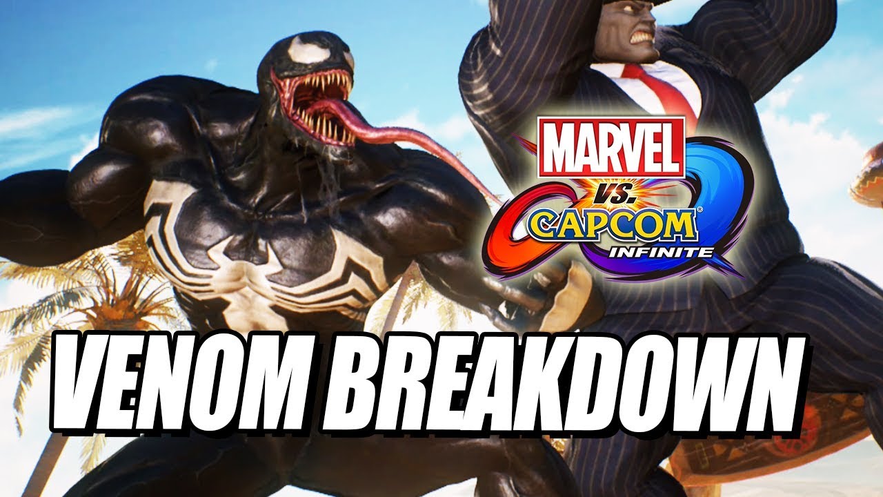 VENOM BREAKDOWN: Marvel Vs. Capcom Infinite DLC Preview - YouTube