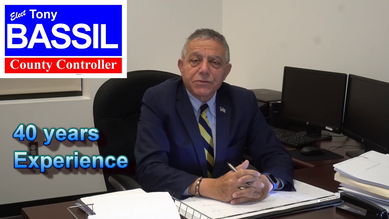 Tony Bassil for County Controller - YouTube