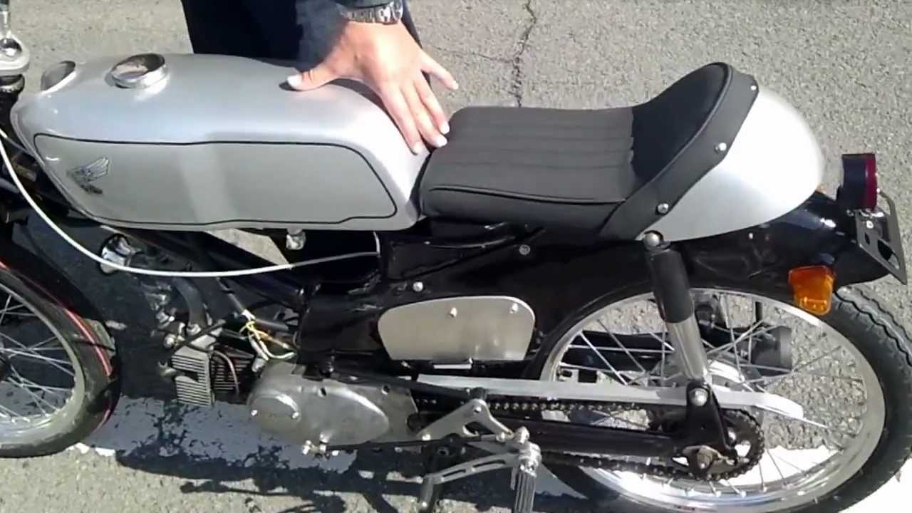 Ehime cub club custom project c100 cub CR racer - YouTube