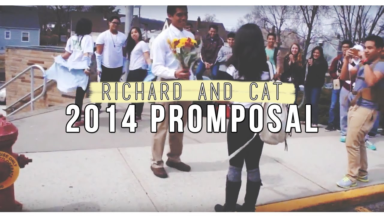 Cat and Richard - Promposal 2014 // We Could Happen - YouTube