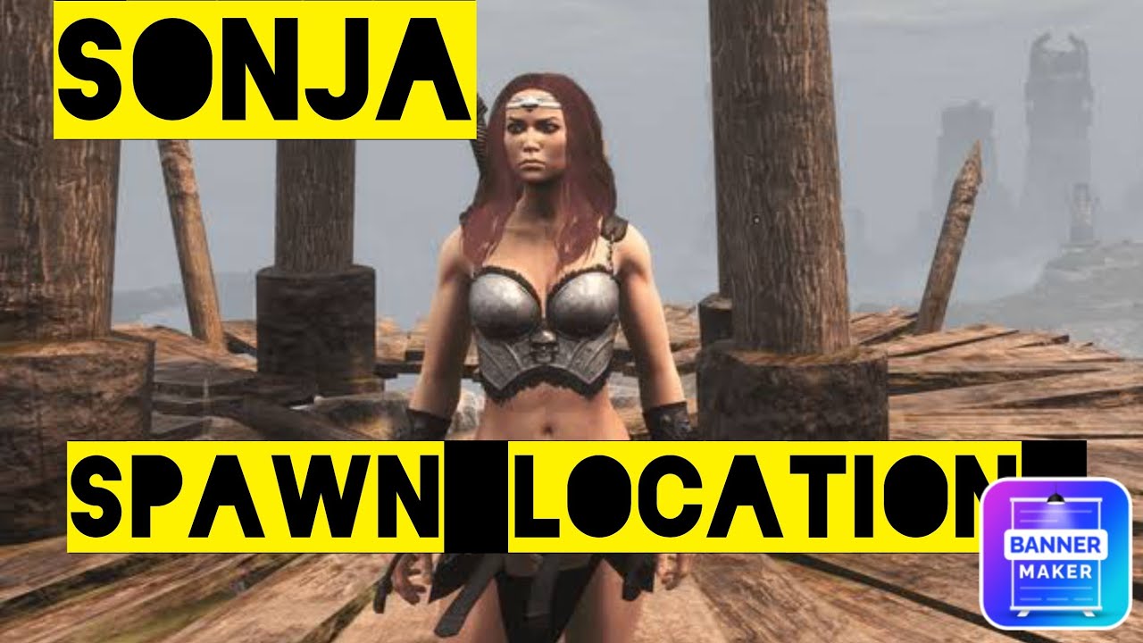Sonja the accursed isle of siptah spawn location conan exiles age of war ps4/Ps5 - YouTube