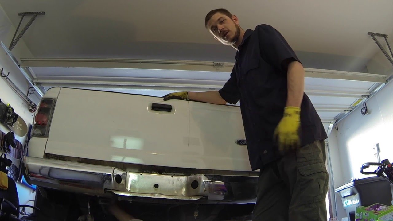 How to replace ford ranger bumper - YouTube