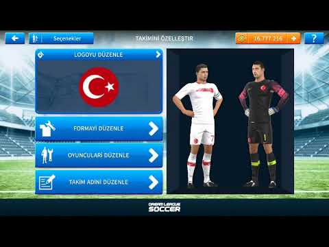 DLS 19'da Türkiye logosu ve formalarının nasıl yapıldığını gösterdim.
