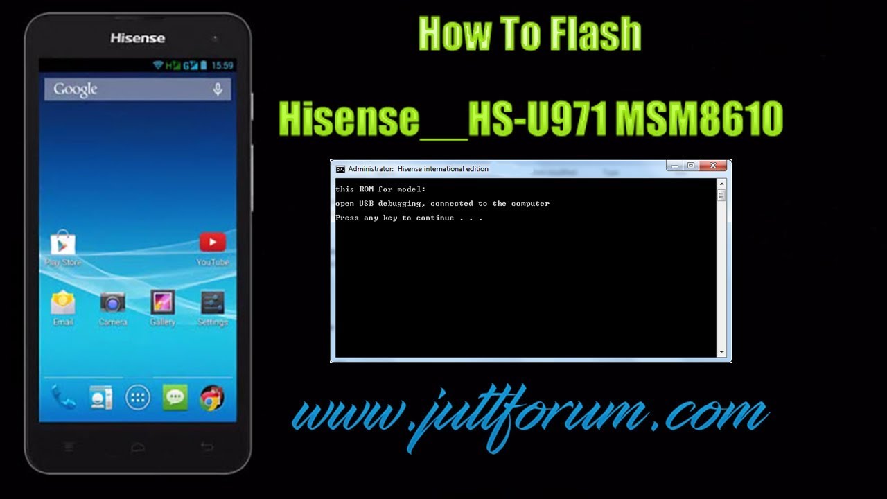 Hisense__HS-U971 MSM8610__ANDR_v4.3 Key Combination Flash With File Link - YouTube