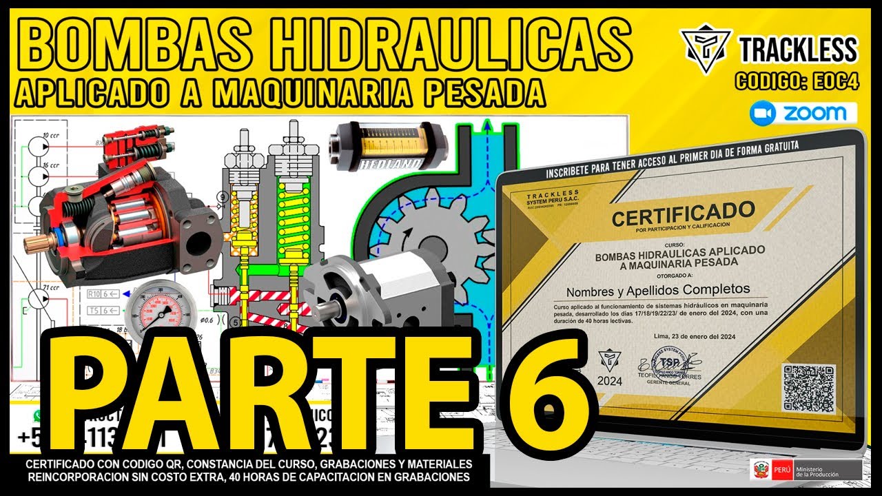 BOMBAS HIDRÁULICAS APLICADO A MAQUINARIA PESADA - PARTE 6 - YouTube