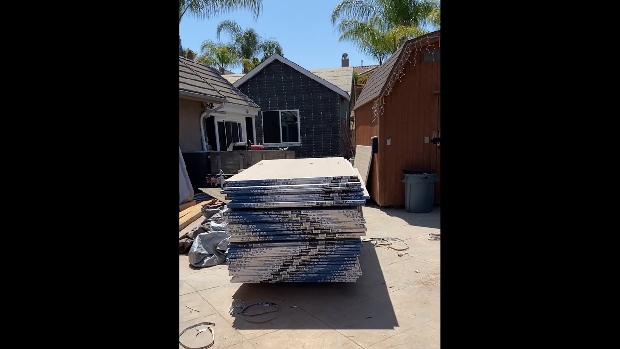 Drywall Install - THE ADU PROGRESS EXPERIENCE - YouTube