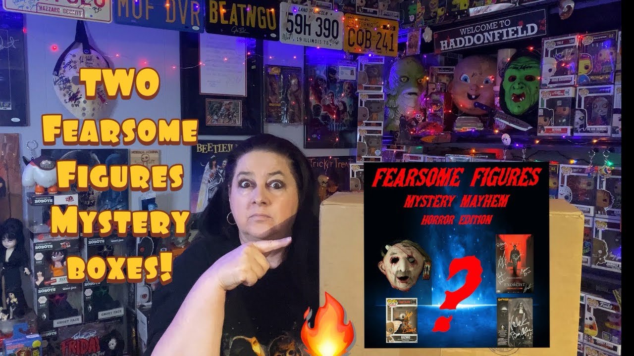 Unboxing two amazing mystery boxes from Fearsome Figures! How did I do ...