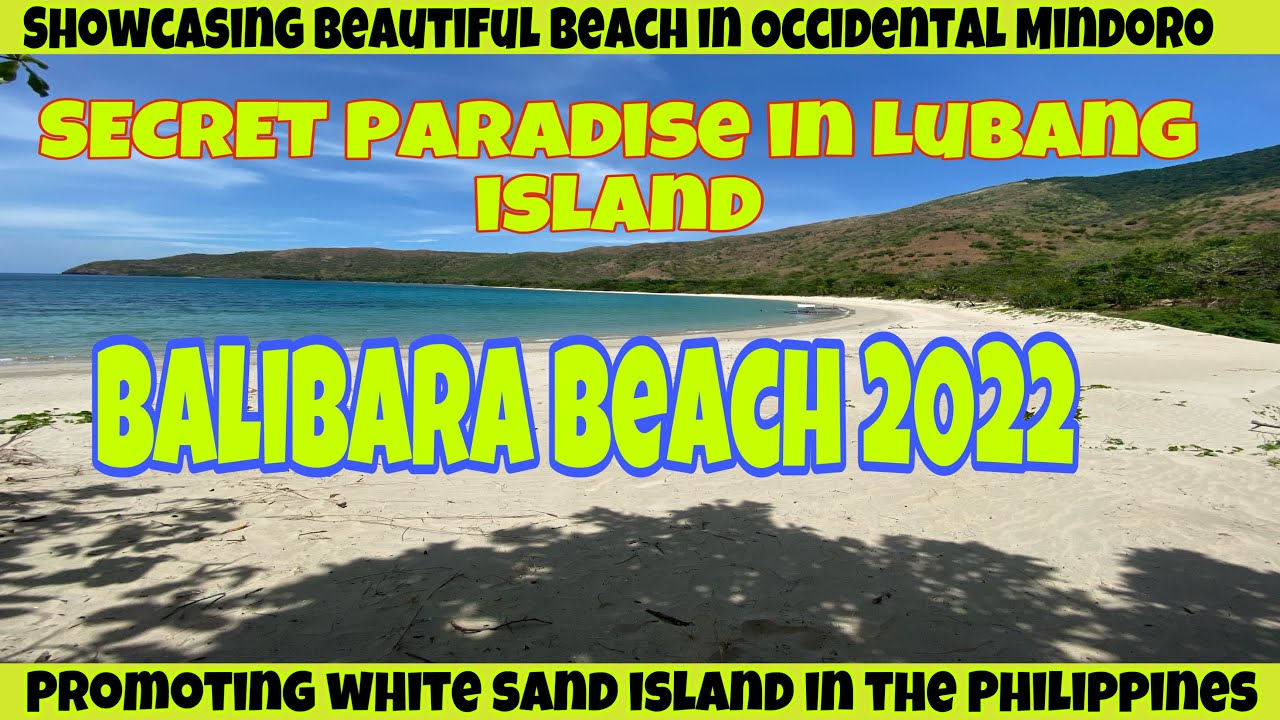 BALABARA BEACH || Tourist Spot in Lubang island + swimming tour - YouTube