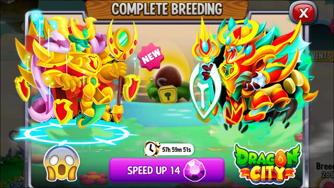 Dragon City: High Gammaguard Dragon vs High Corrupted Time Dragon ...