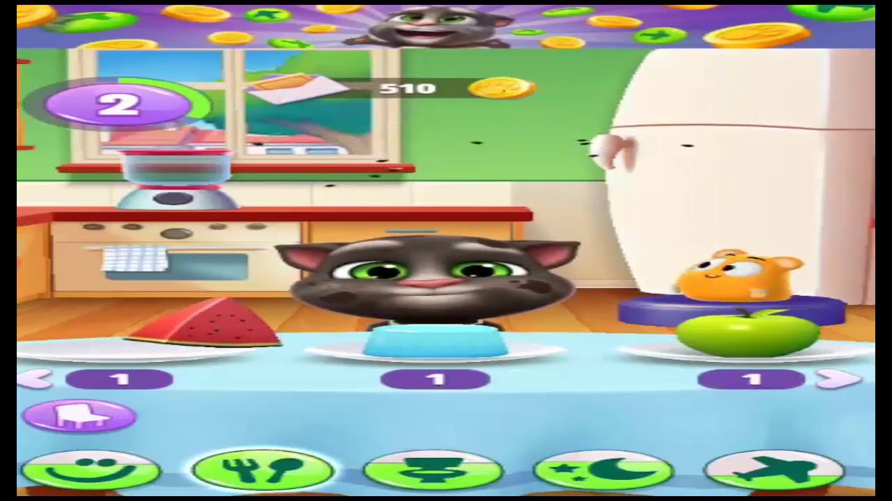 Mi Talking Tom 2 Game Play Walkthrough - YouTube