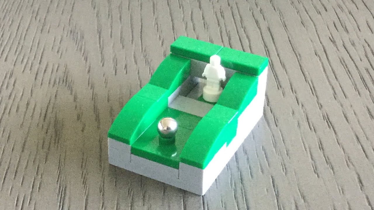 Mini LEGO Soccer Game! Easy Tutorial! - YouTube