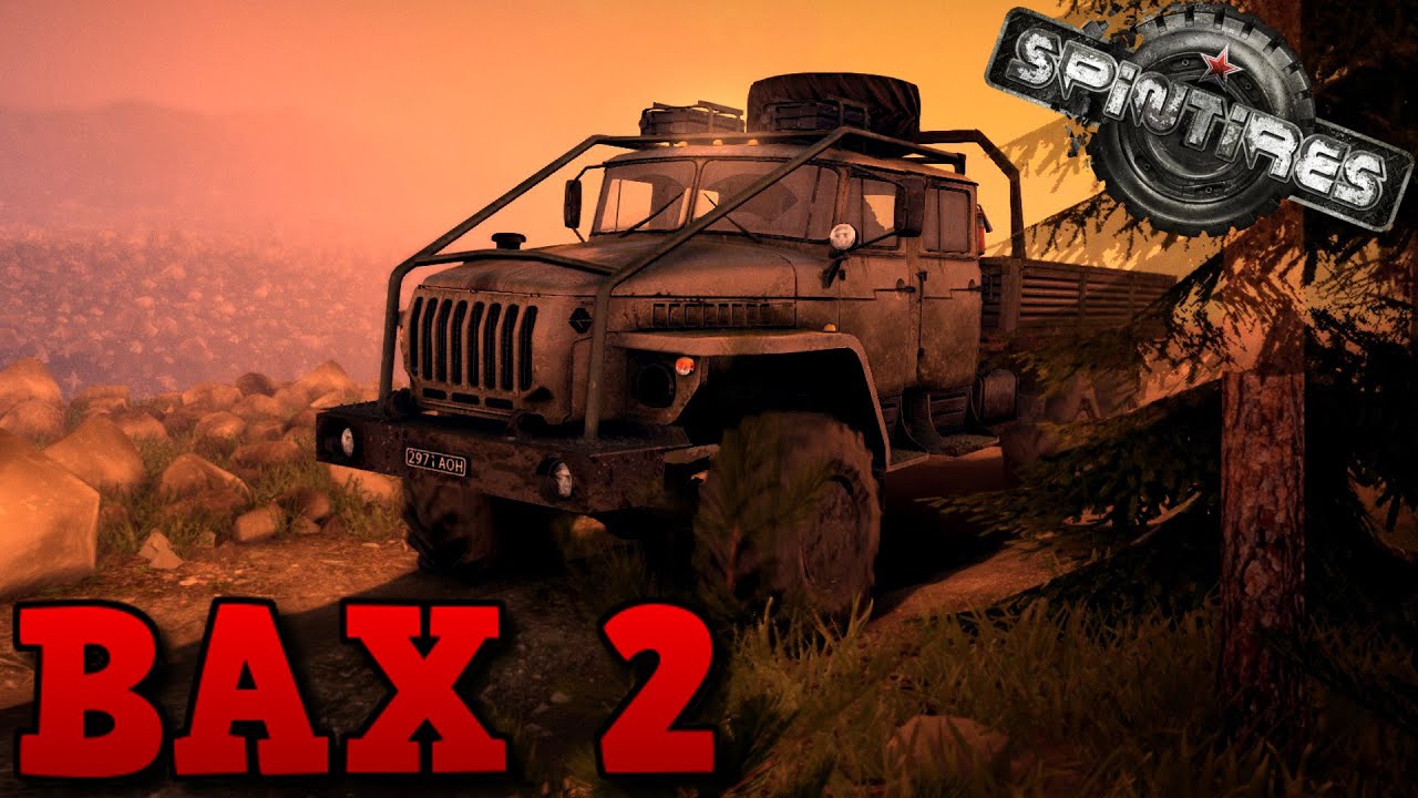 SpinTires | Bax 2 | Map Mod | Ural 4320 - YouTube
