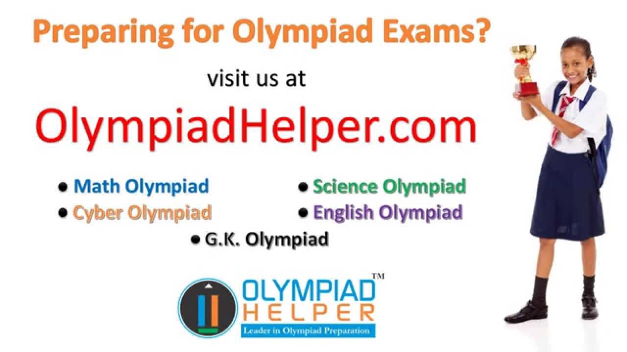 Preparing For Olympiad Exams YouTube Preparing For Olympiad Exams YouTube