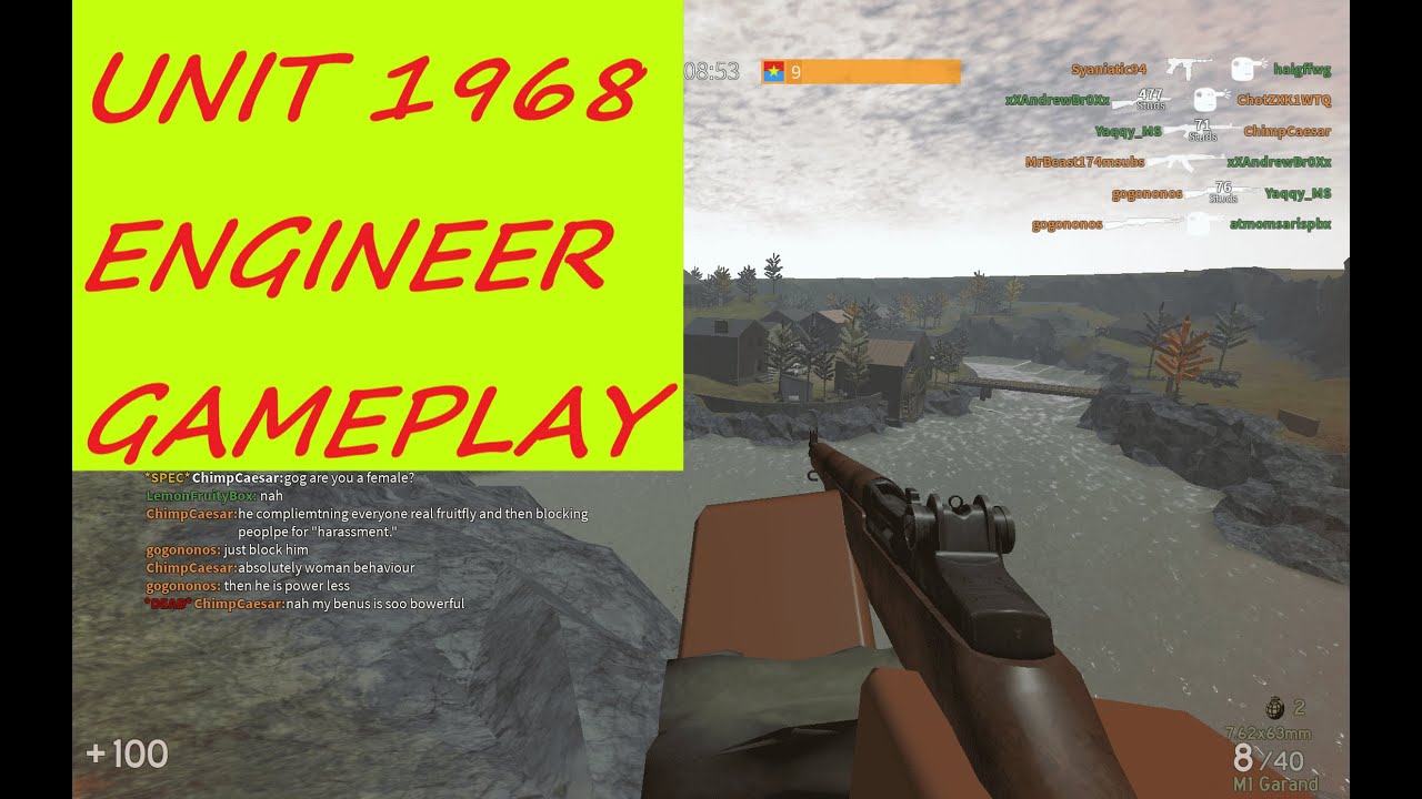 Unit 1968: Engineer Gameplay (American) - YouTube