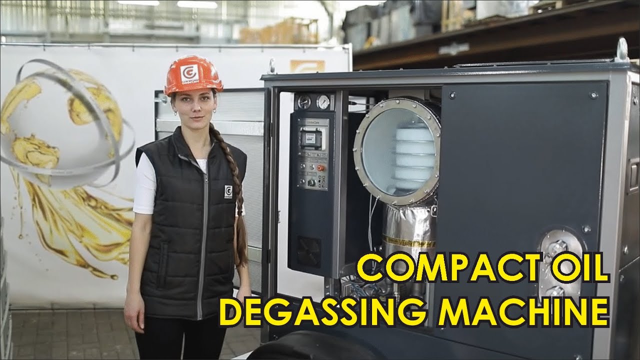 Transformer Oil Degassing Machine СММ-2 - YouTube