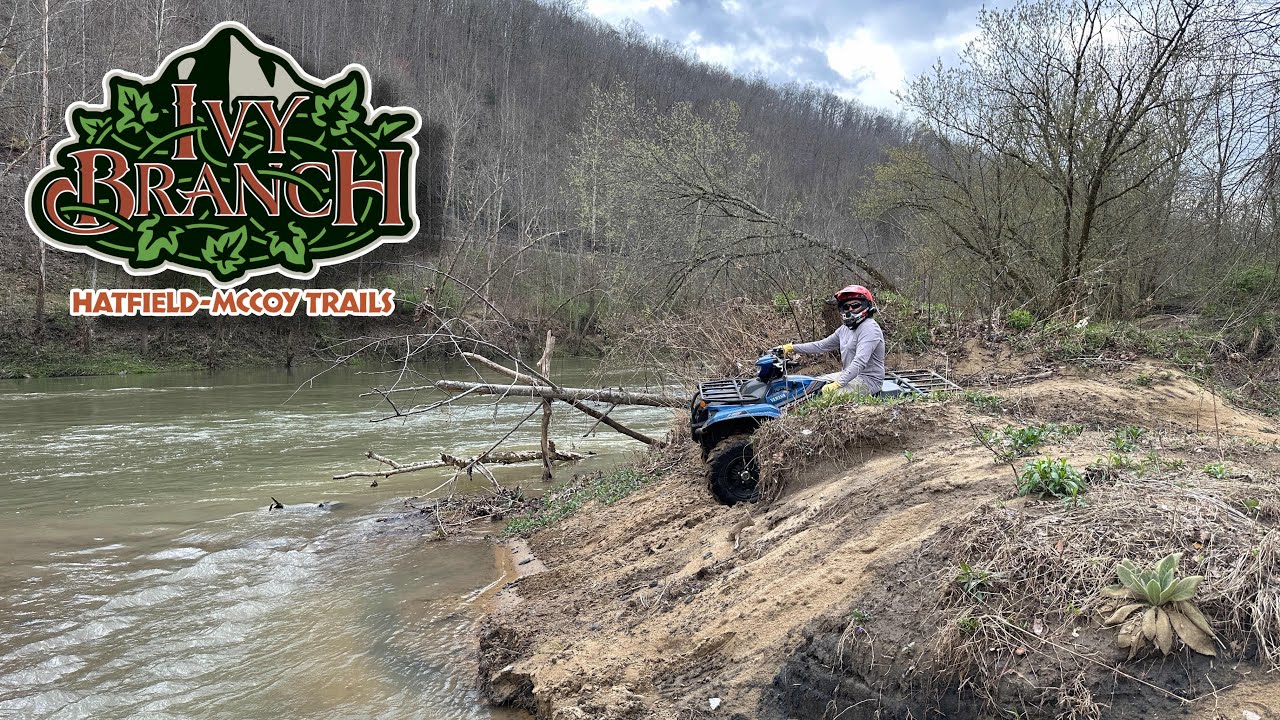 Ivy Branch ATV Trail System: Trails 15, 13 & 18 : Yamaha Kodiak 700s ...