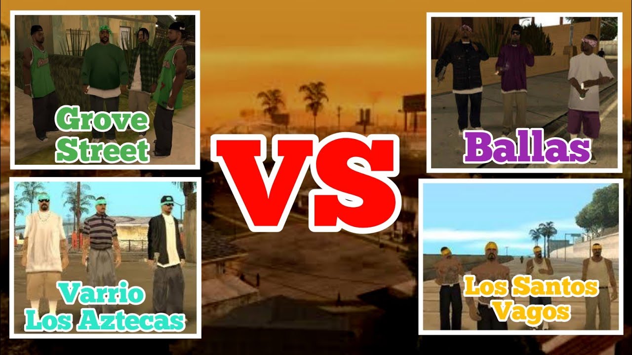 Pembahasan 4 Geng di Los Santos | GTA SA Facts #21 - YouTube